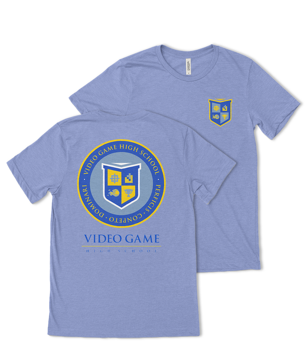 Video Game High School | Crest Tee – DFTBA