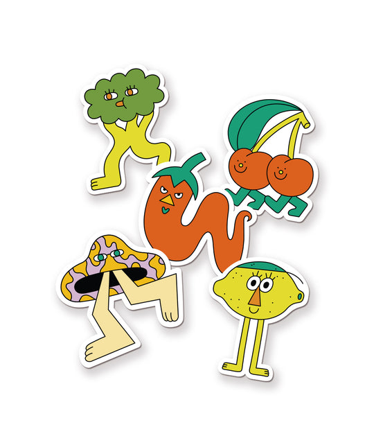 Gubbins Harvest Sticker Set – DFTBA