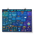 Domain of Science | Map of Quantum Physics Poster – DFTBA
